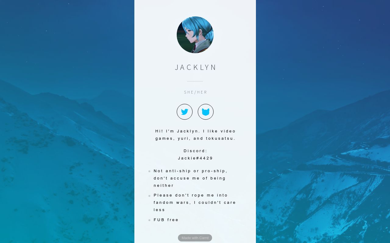 Jacklyns Page